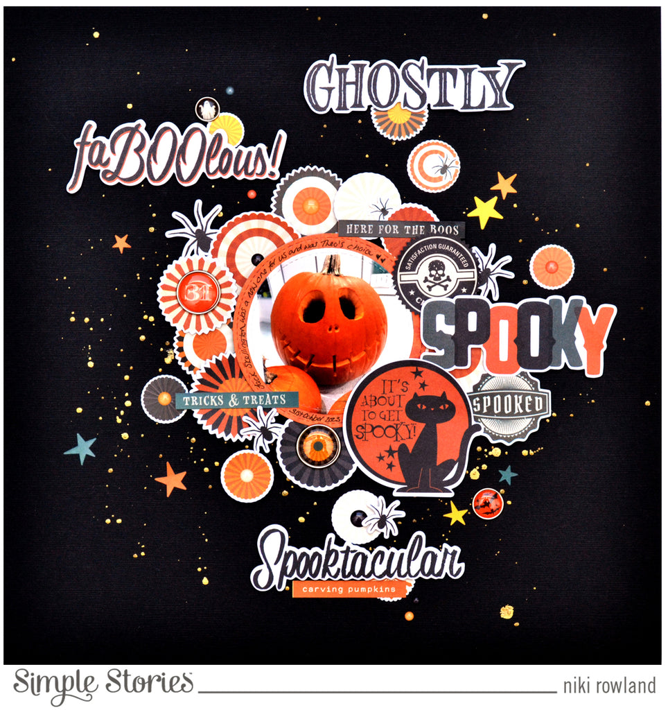 Spooktacular Layouts – Simple Stories