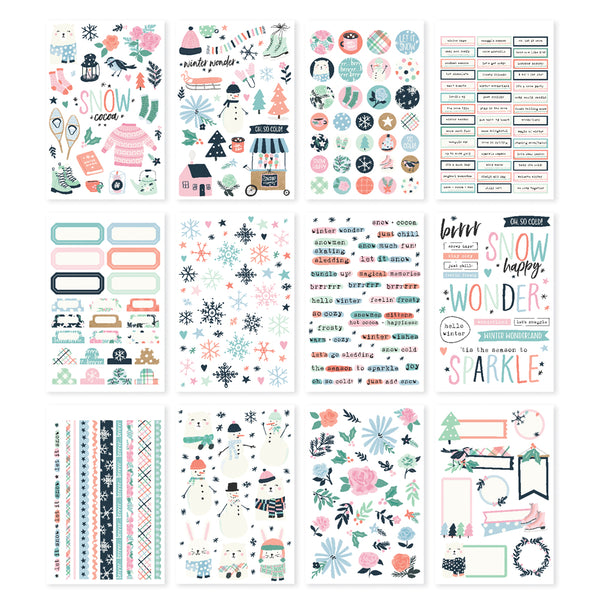 Winter Wonder - Sticker Book – Simple Stories