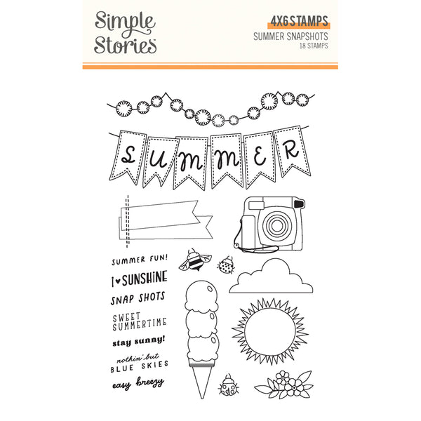 Summer Snapshots - Stamps – Simple Stories