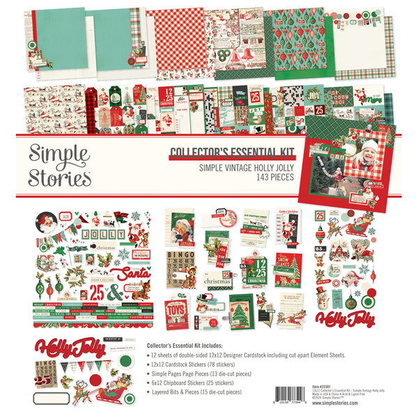 Simple Vintage Holly Jolly - Collector's Essential Kit – Simple Stories