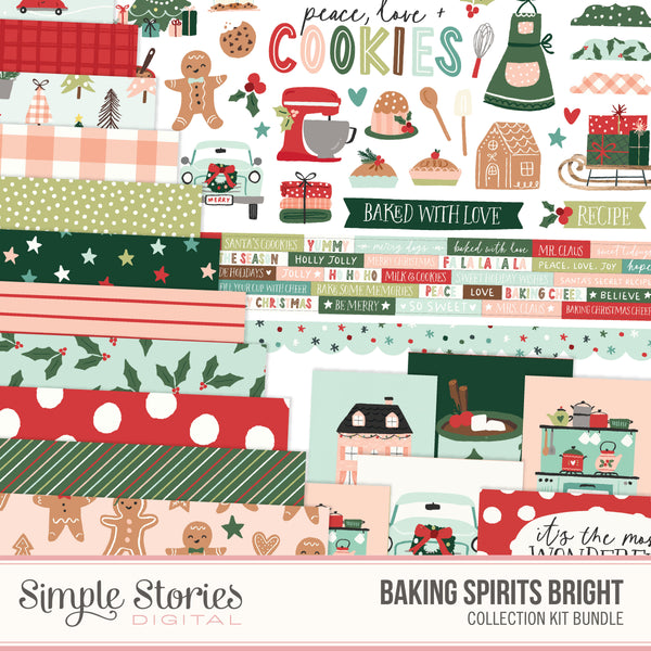 Baking Spirits Bright Digital Collection Kit – Simple Stories