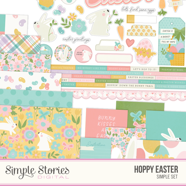 Hoppy Easter Digital Simple Set – Simple Stories