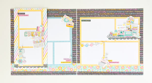 New! Quick Kit Page Layouts - Crafty Things – Simple Stories