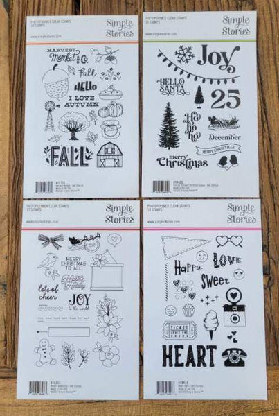 NEW! Holiday/Seasonal Stamp Bundle #2 – Simple Stories