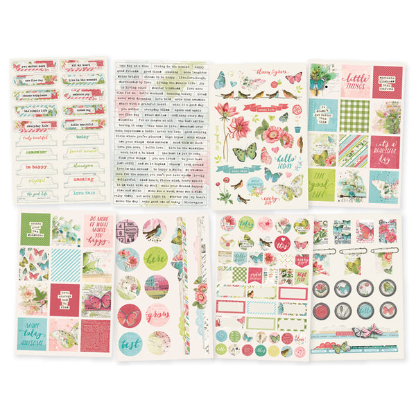 Simple Vintage Botanicals 4x6 Stickers – Simple Stories