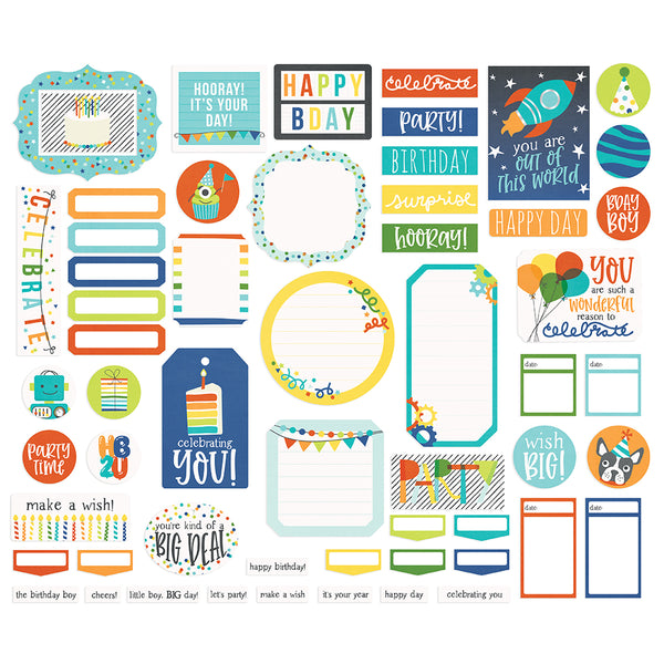 Birthday Blast Journal Bits & Pieces – Simple Stories