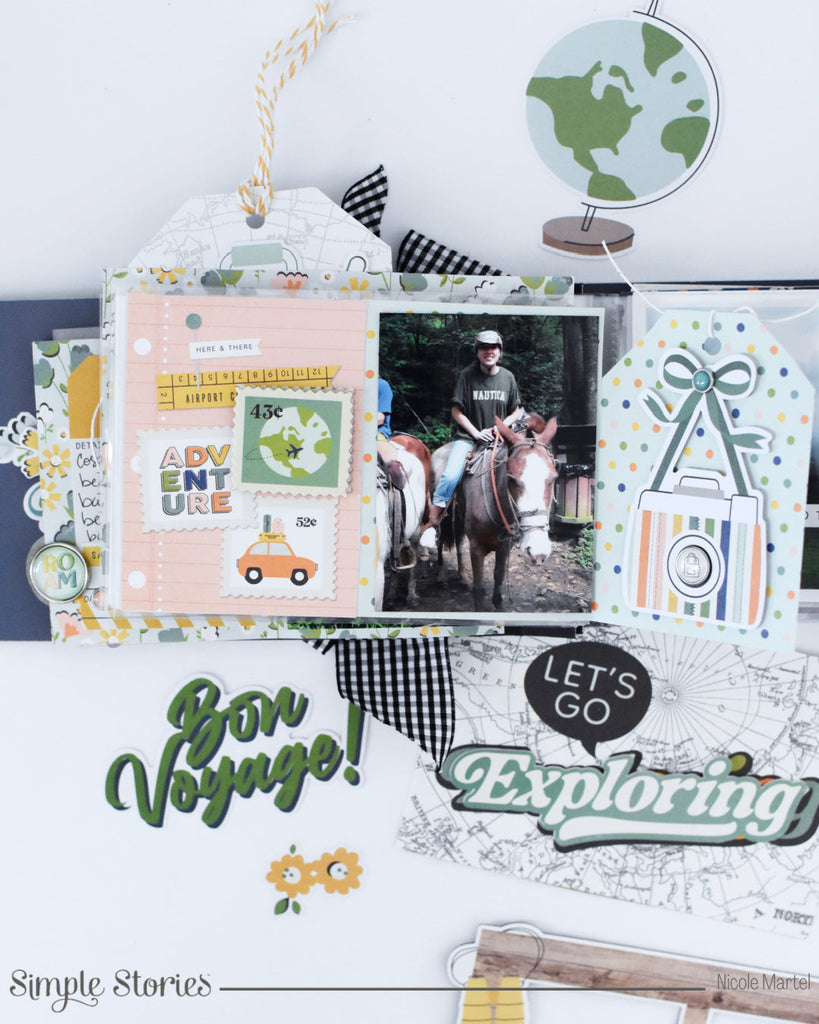 Happy Travels mini book – Simple Stories