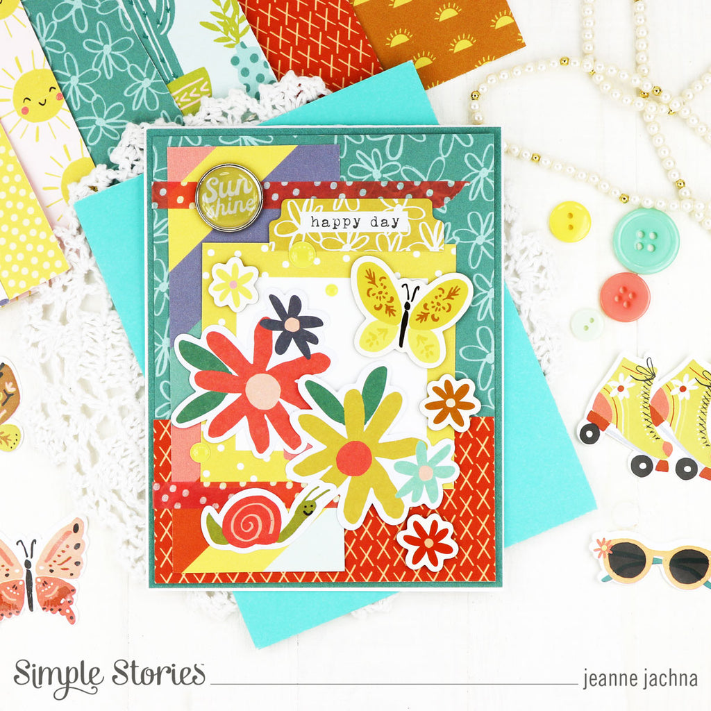 Groovy Boho Sunshine Cards – Simple Stories