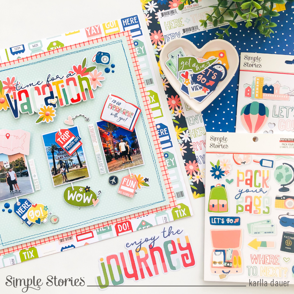 Time for a Vacation – Simple Stories