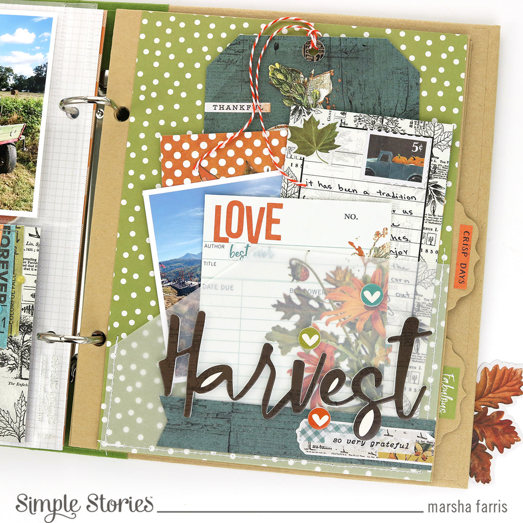 Autumn Leaves & Pumpkins Please! by Marsha Farris – Simple Stories