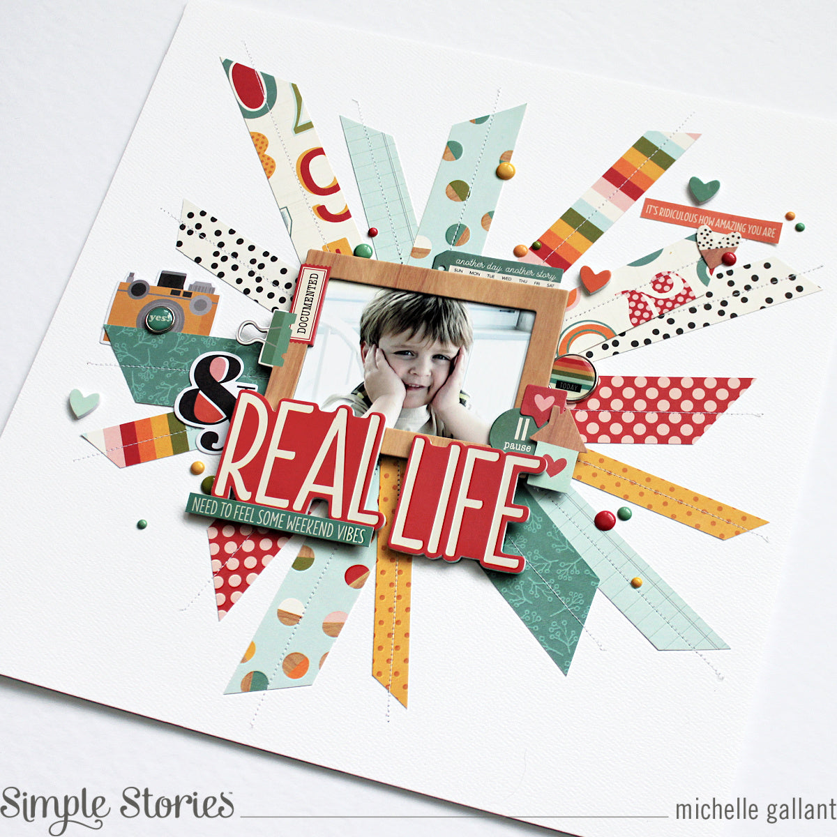 Another Day, Another Story! by Michelle Gallant – Simple Stories