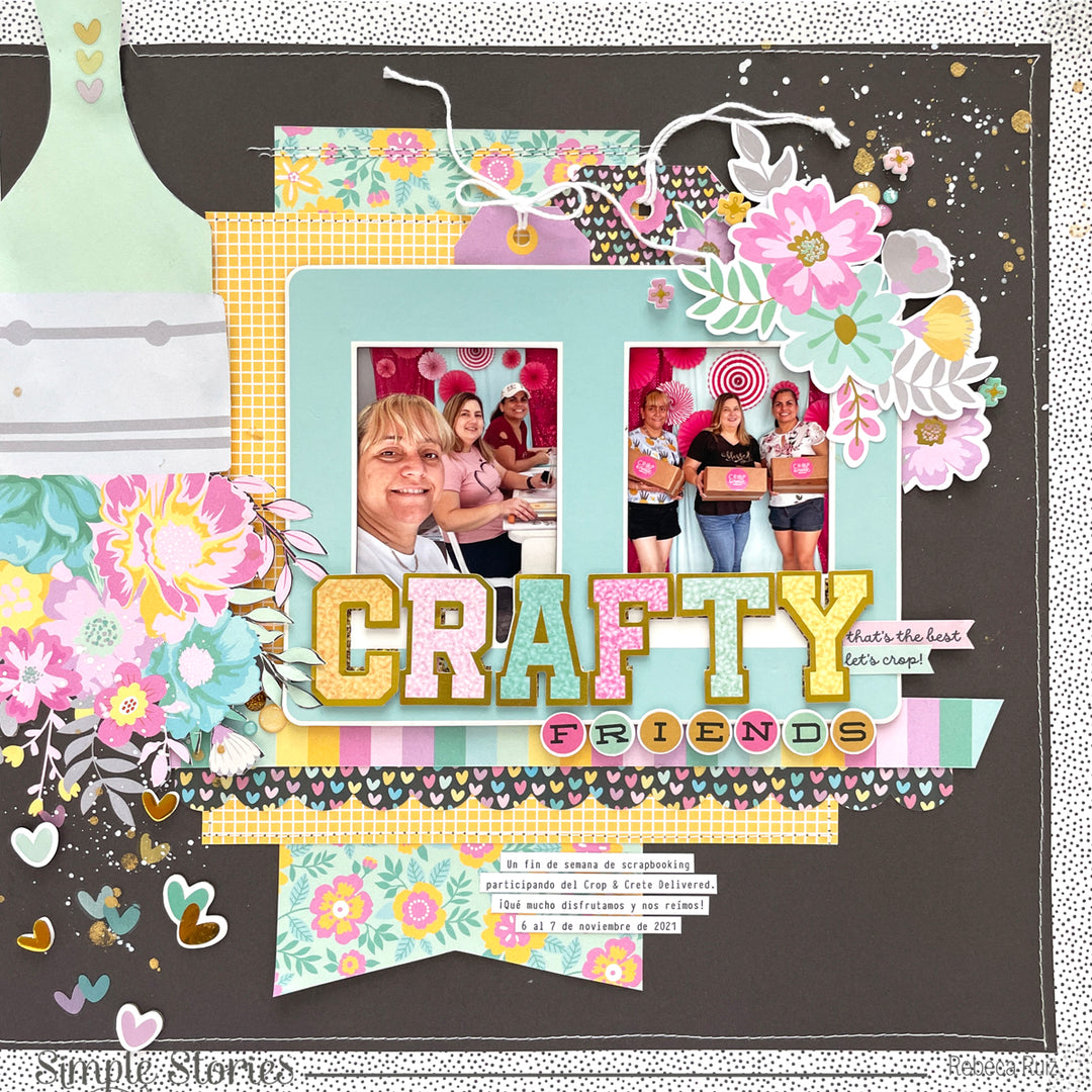 Bonus Crafty Things project by Rebeca Ruiz – Simple Stories