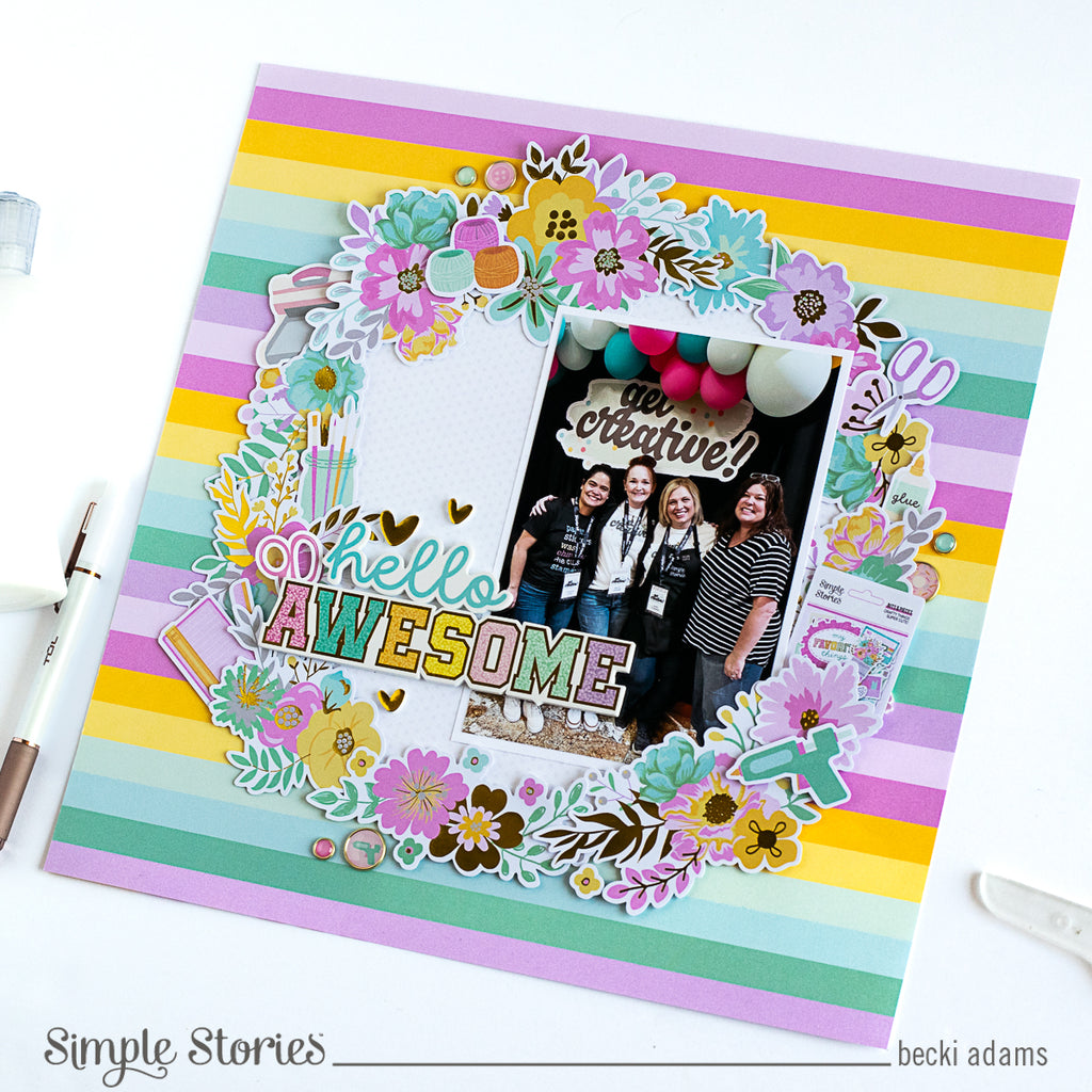 Crafty Things Layouts – Simple Stories