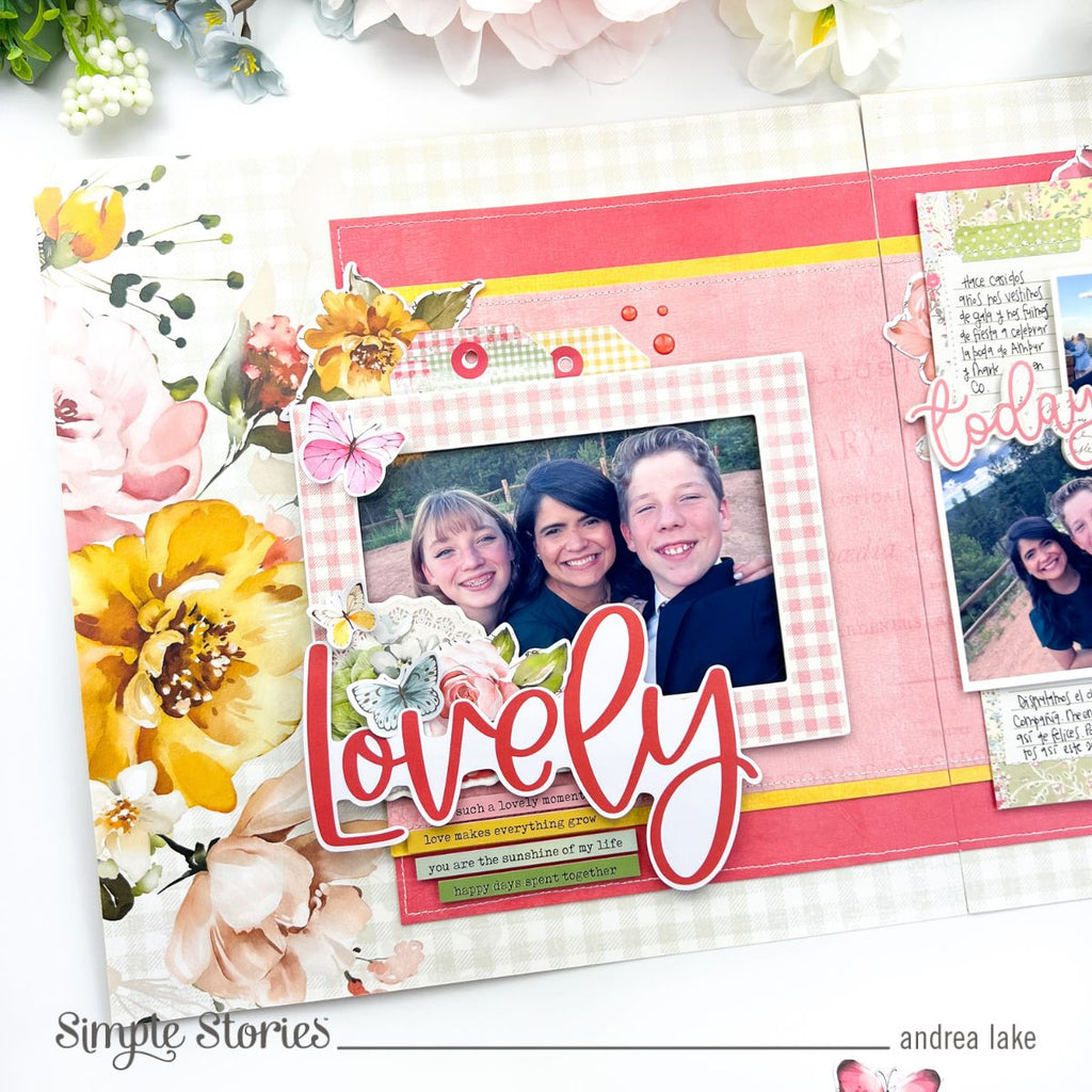 Lovely Layout – Simple Stories