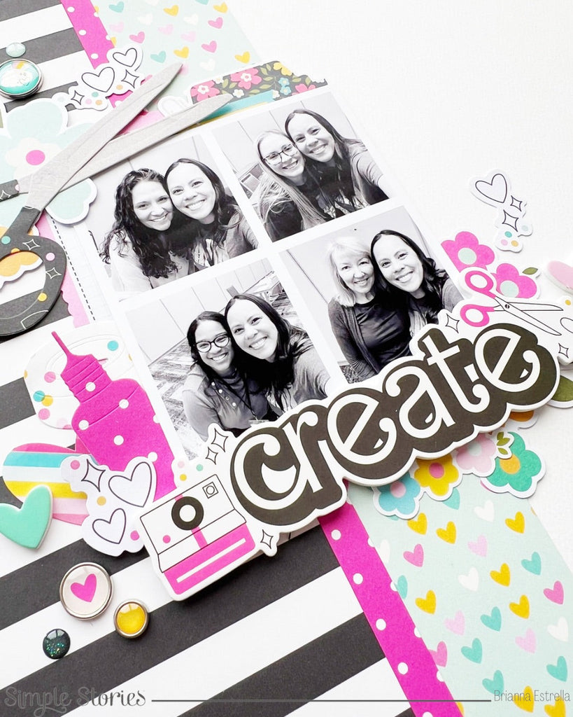 Create Layout – Simple Stories