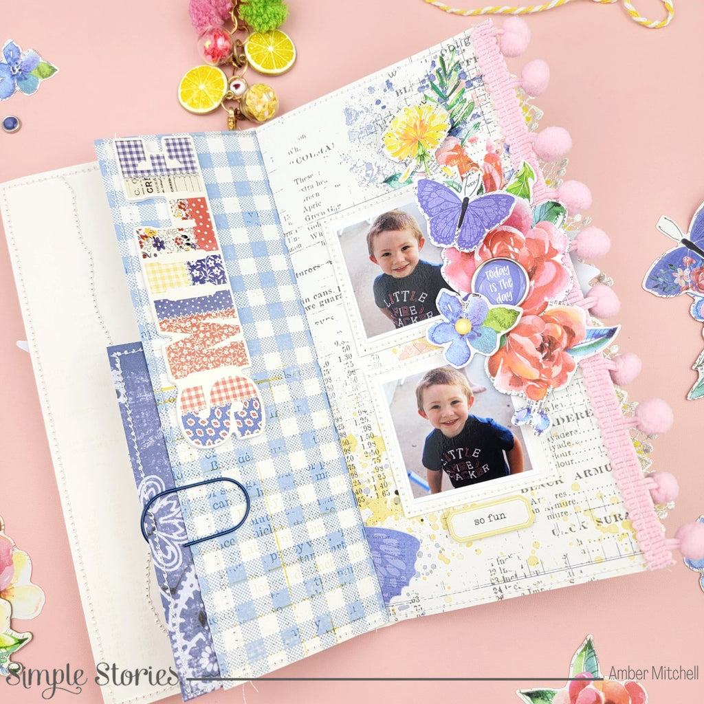 Linen Market Mini Album – Simple Stories