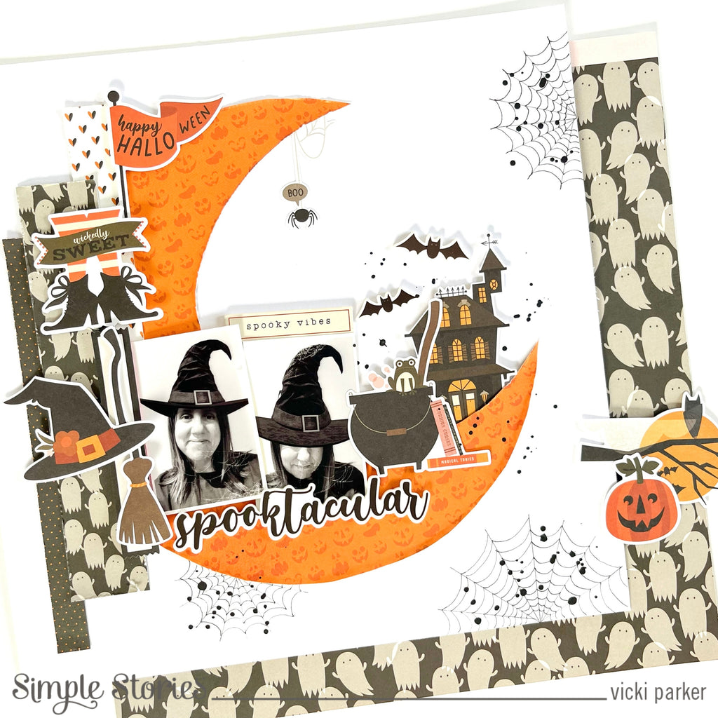 Spooktacular Layout – Simple Stories
