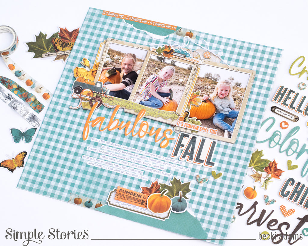 Hello Fall! by Becki Adams – Simple Stories