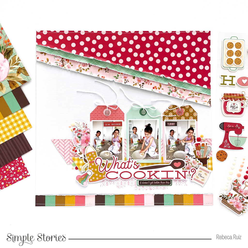 What's Cookin'? Layout – Simple Stories