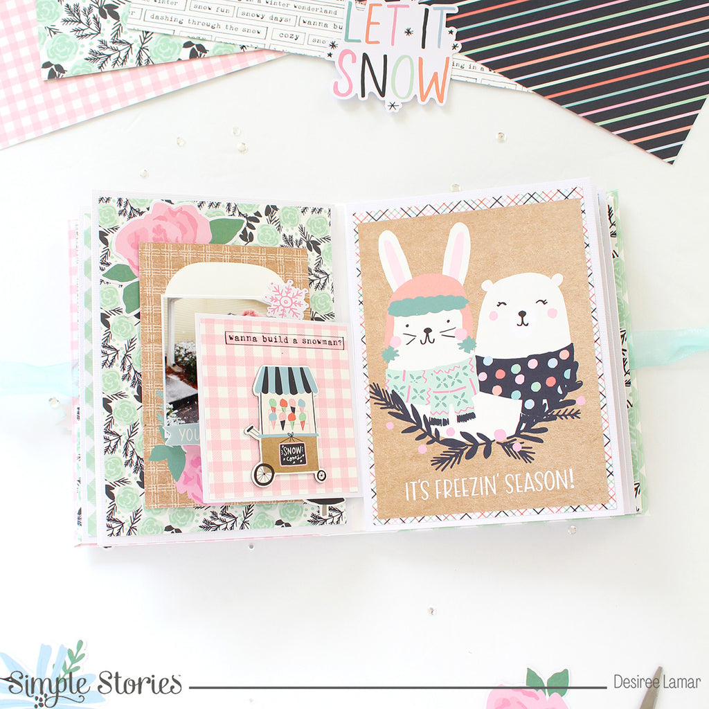 Winter Wonder mini album – Simple Stories