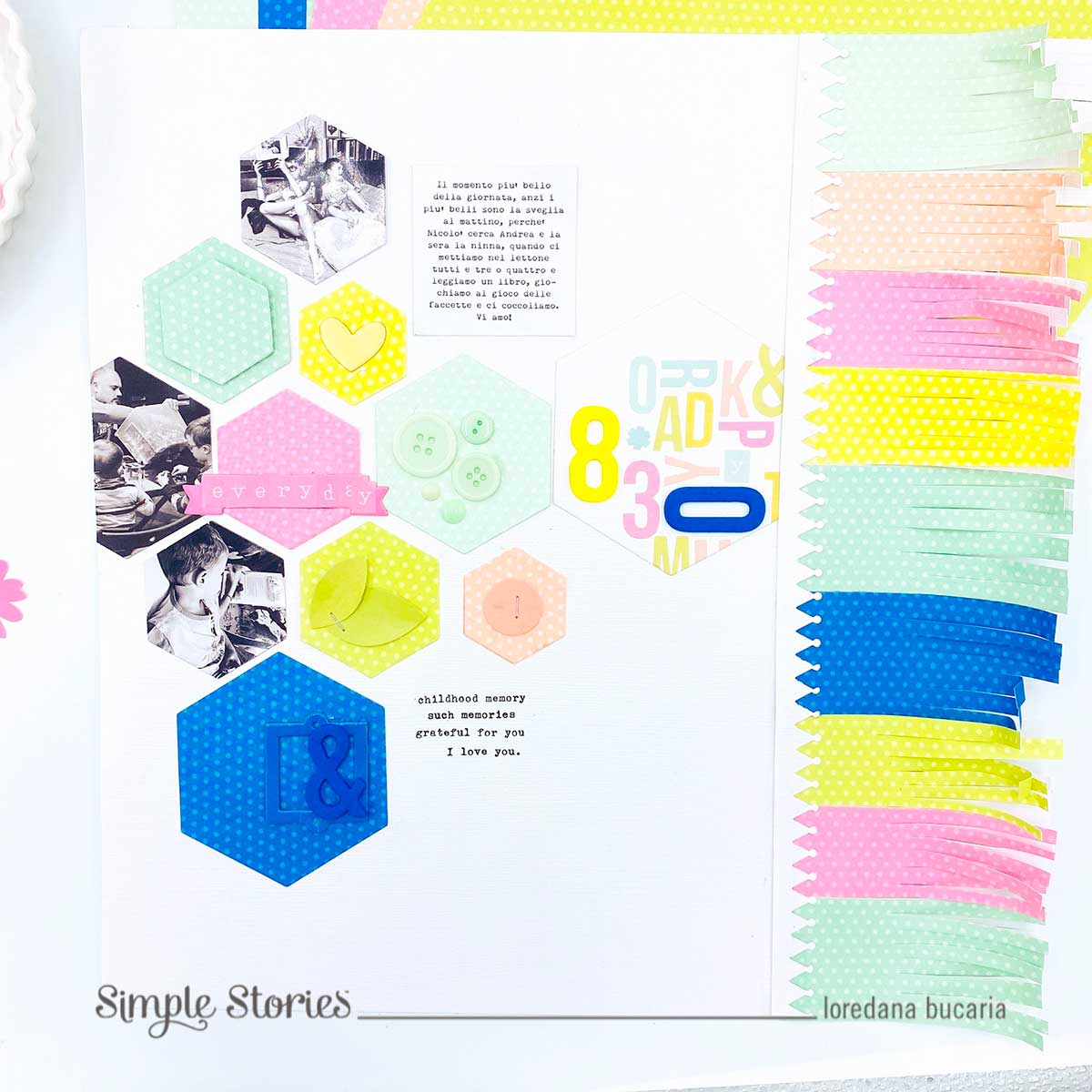 The Little Things Bring Color! – Simple Stories