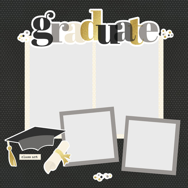 Graduation - Simple Pages Page Pieces – Simple Stories