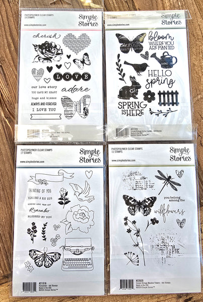 NEW! Stamp Set - Spring – Simple Stories