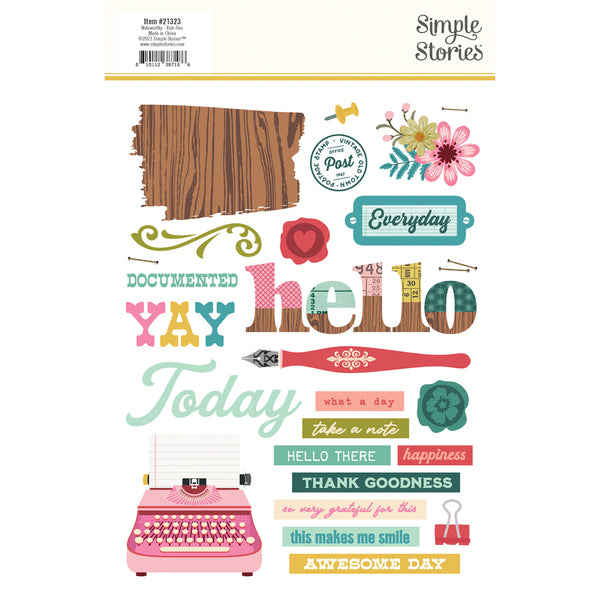 Noteworthy - Rub Ons – Simple Stories