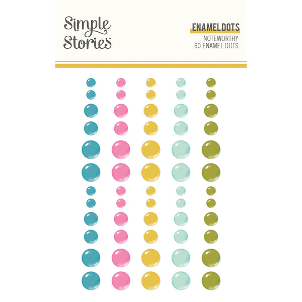 Noteworthy - Enamel Dots – Simple Stories