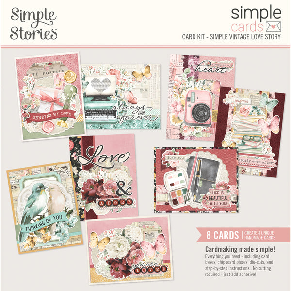 Simple Vintage Love Story - Simple Cards Card Kit – Simple Stories