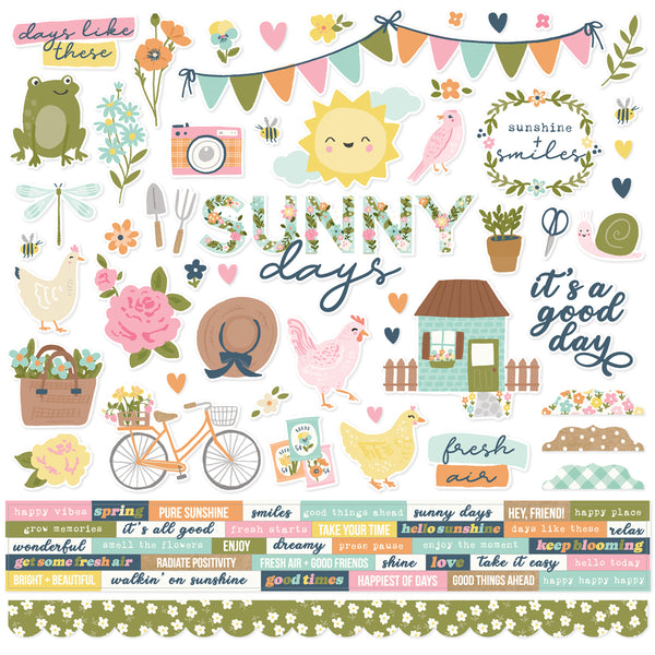 Fresh Air - Cardstock Stickers – Simple Stories