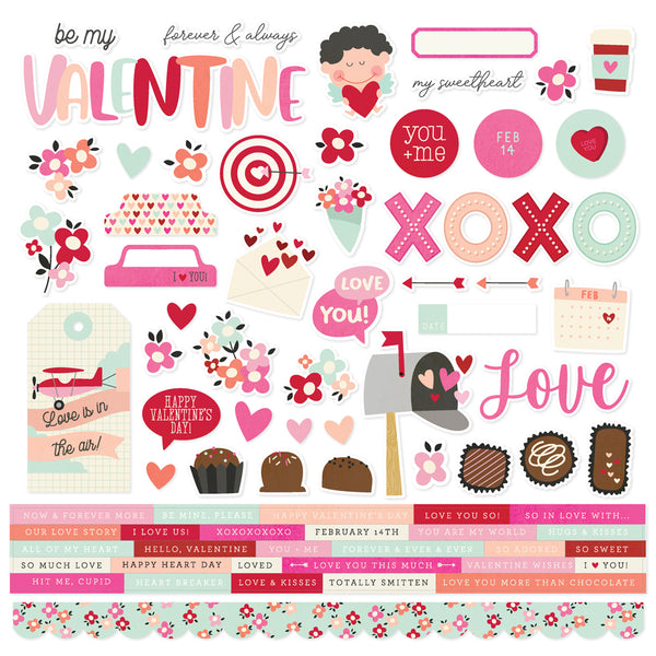 Valentine's Day - Cardstock Stickers – Simple Stories