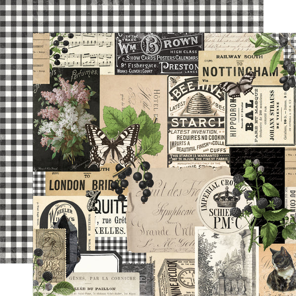 Simple Vintage Essentials Color Palette - Black Collage – Simple Stories