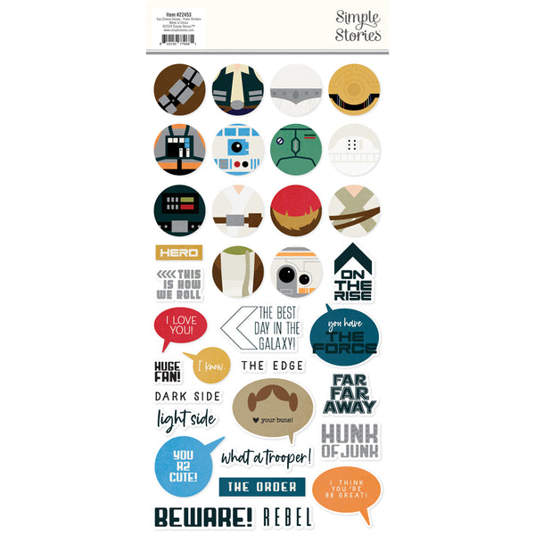 Say Cheese Galaxy - Foam Stickers – Simple Stories