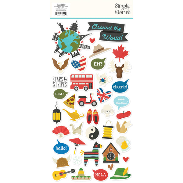 Say Cheese Epic - Foam Stickers – Simple Stories