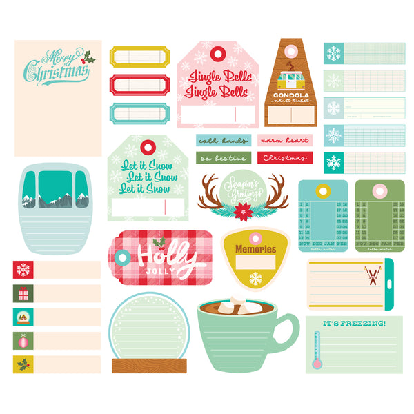 Snow Pine Lodge - Journal Bits & Pieces – Simple Stories