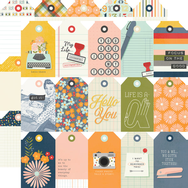 For The Record Tag Elements - 25 pack – Simple Stories