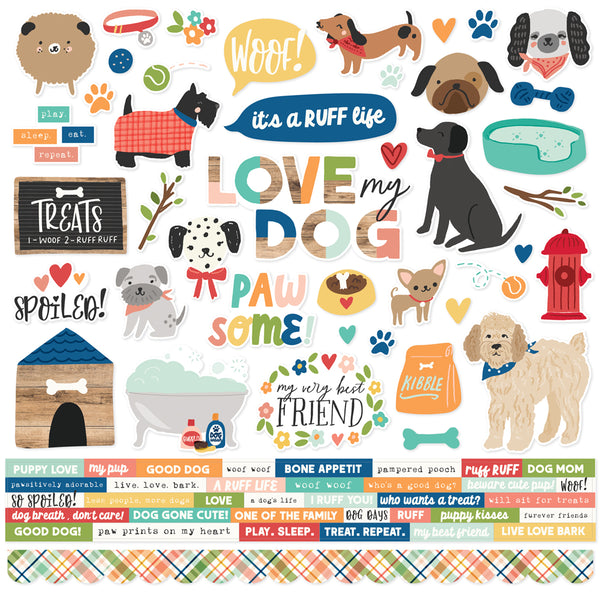 Fur Baby Dog - Cardstock Stickers – Simple Stories
