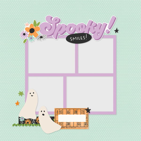 Spooky Things Simple Pages Page Pieces - Unit of 6 – Simple Stories