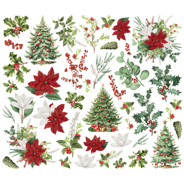 Simple Vintage Believe Floral Bits & Pieces - Unit of 6 – Simple Stories