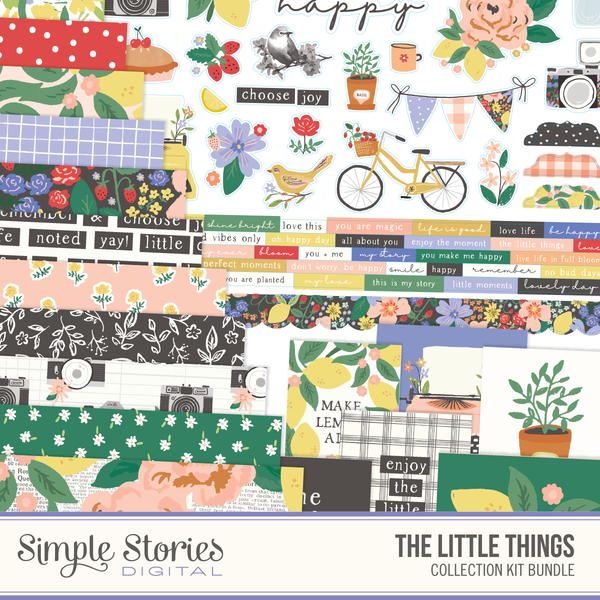 The Little Things Digital Collection Kit – Simple Stories