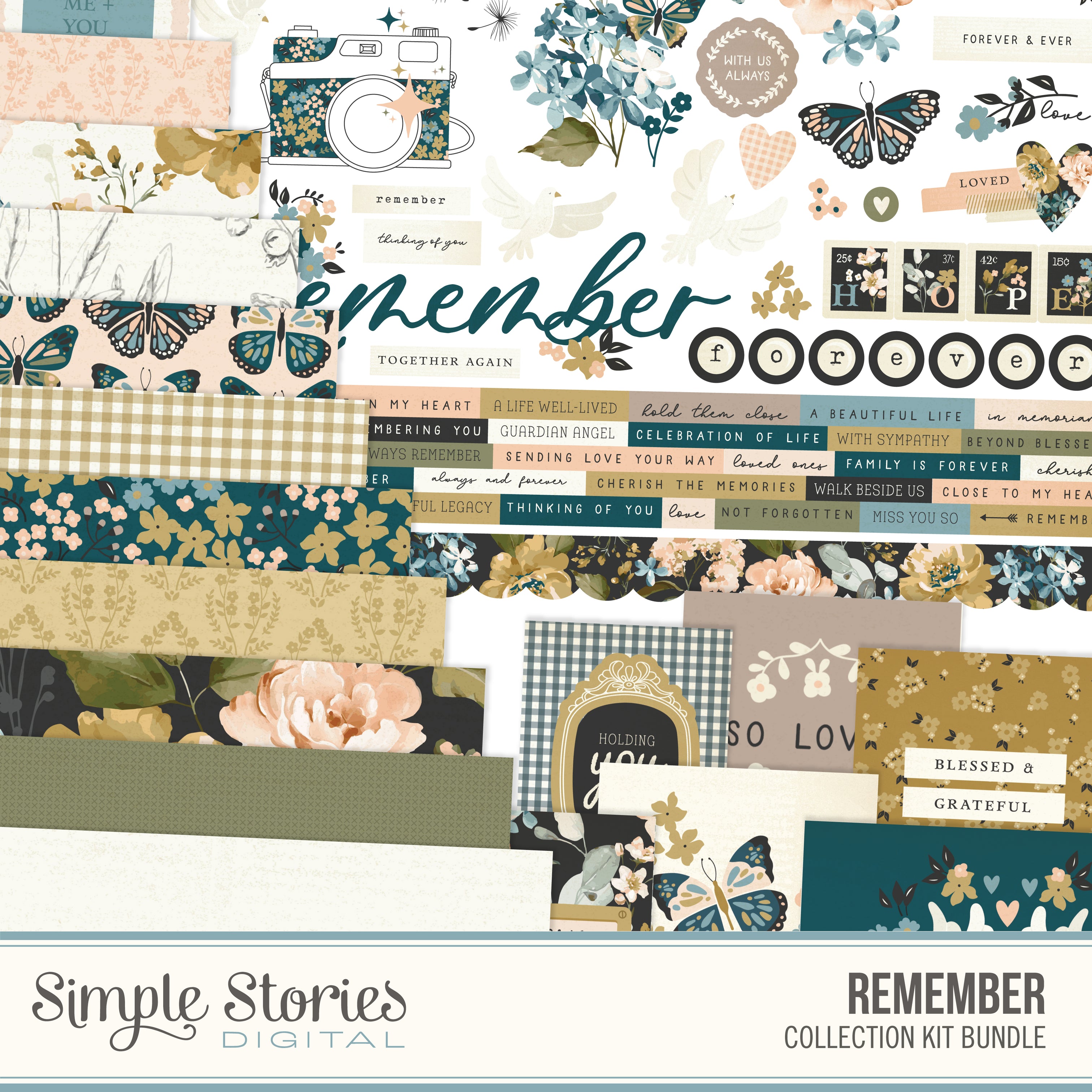 Here + There Digital Collection Kit – Simple Stories