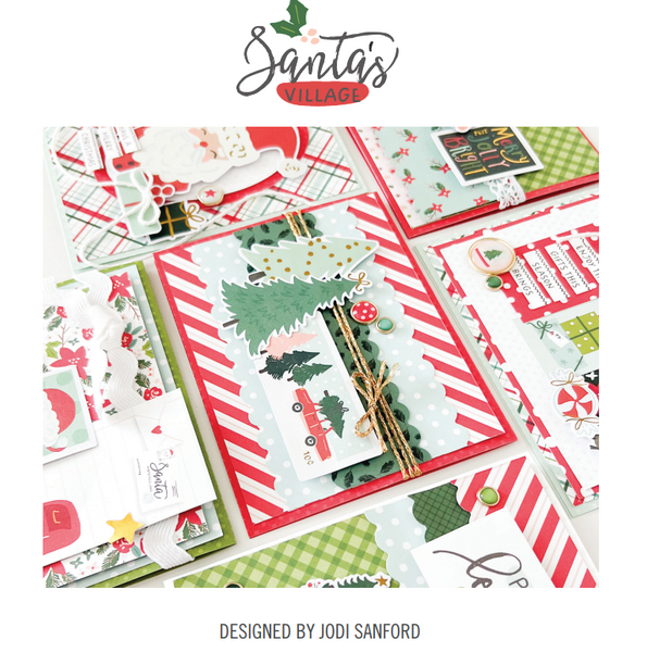New! Santa's Village Cards Class Kit – Simple Stories