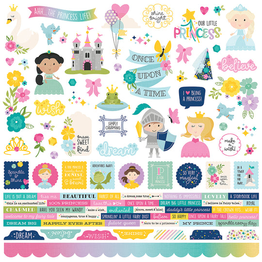 Little Princess Tags & Frames – Simple Stories