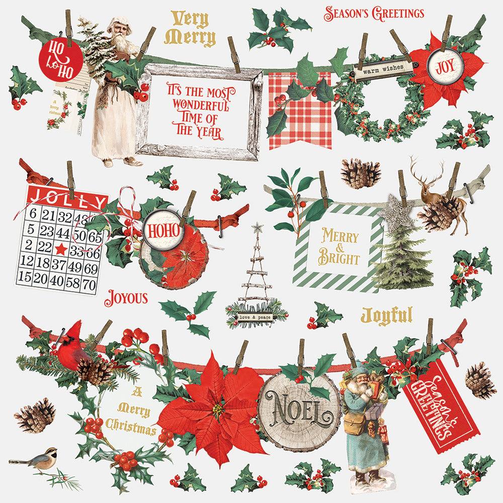Country Christmas 12x12 Paper - Christmas Magic – Simple Stories