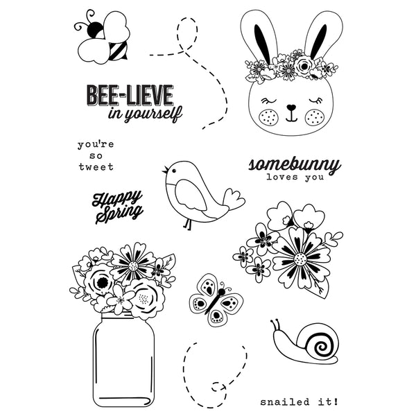 Hip Hop Hooray Stamps – Simple Stories
