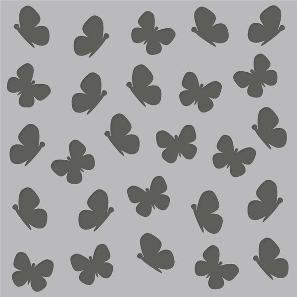 Hip Hop Hooray 6x6 Stencil-Butterflies – Simple Stories