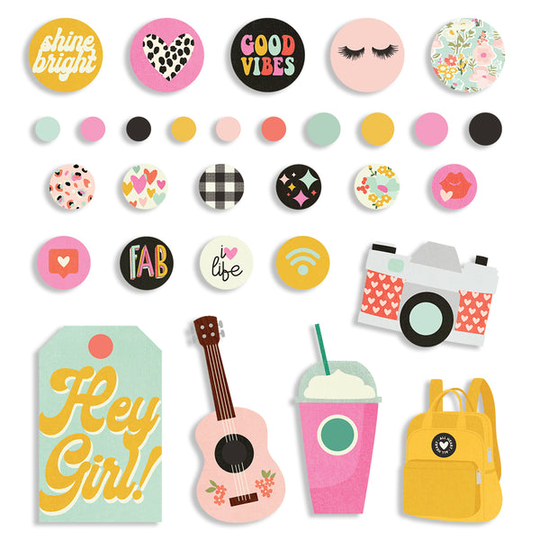 Kate & Ash Decorative Brads – Simple Stories
