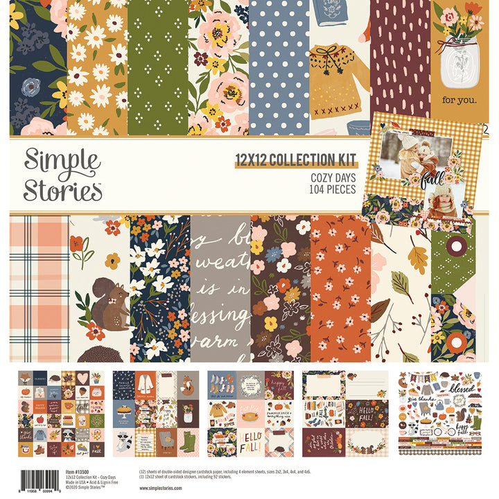 Cozy Days - Sticker Book – Simple Stories
