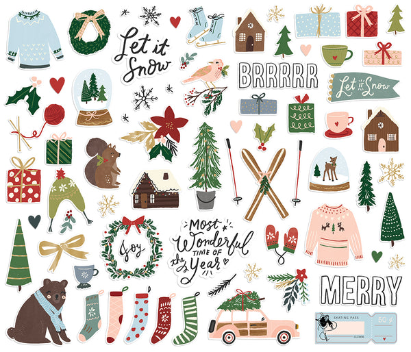 Winter Cottage - Bits & Pieces – Simple Stories